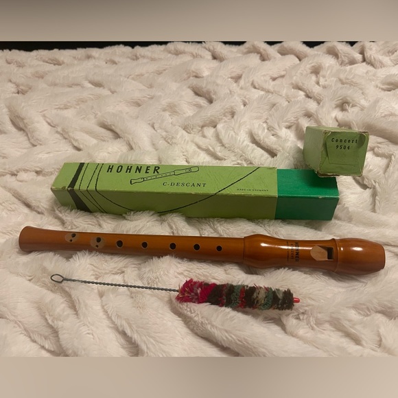 Other | Vintage Hohner Konzert Cdescant Recorder Concert Made In ...